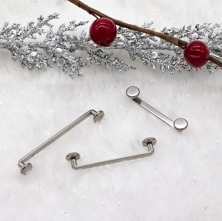 Titanium Surface Piercing Jewelry – Khrysos Jewelry