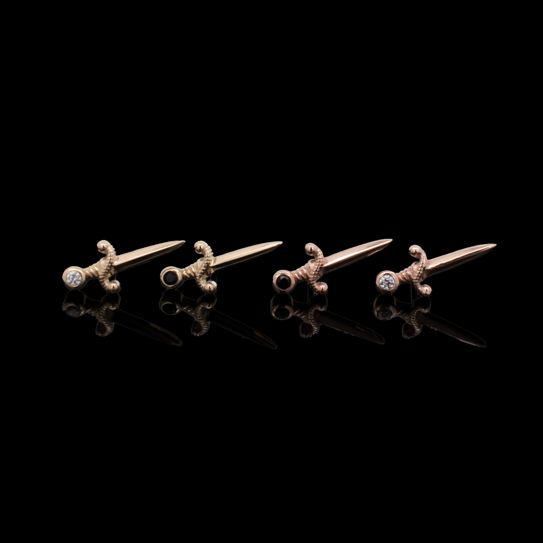 Legacy - 14kt Gold Threadless End – Khrysos Jewelry