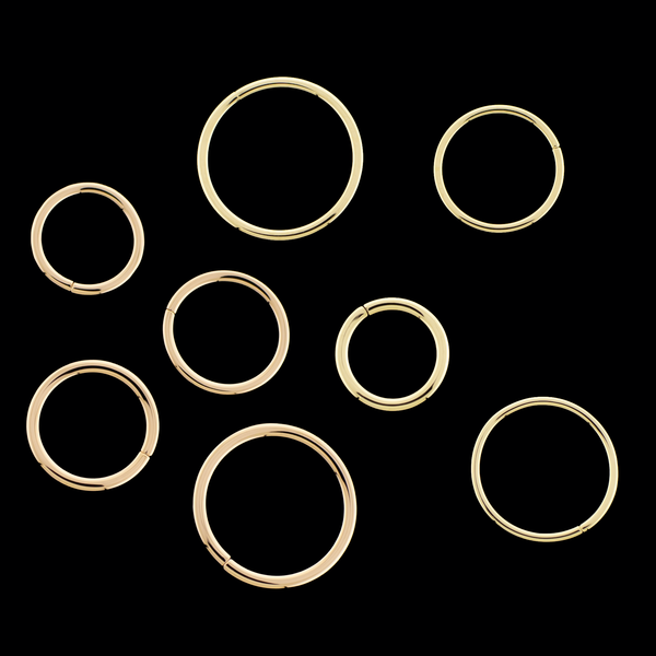 14Kt Gold Seamless Rings – Khrysos Jewelry