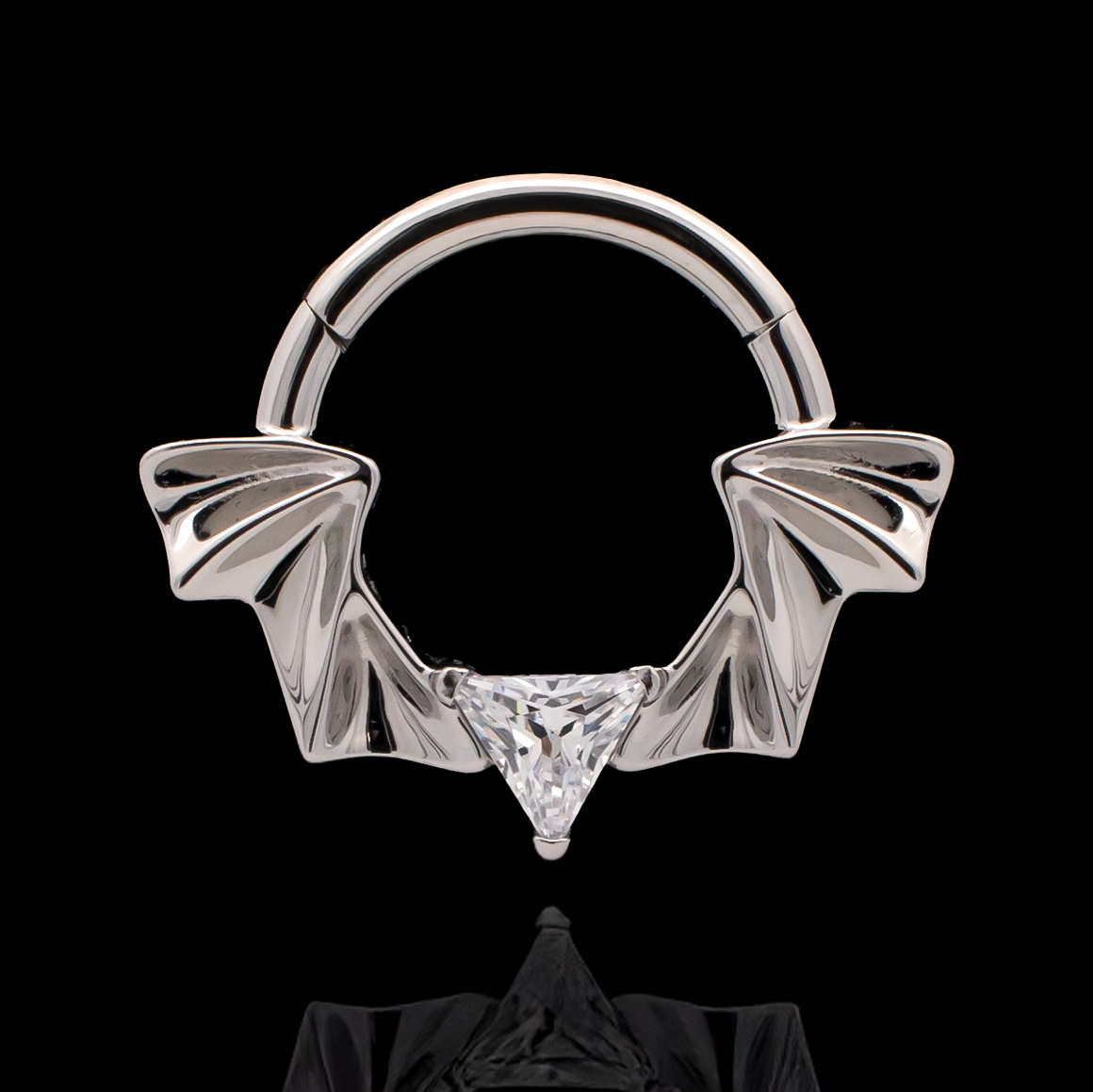 Omen - 16G Titanium Hinged Ring – Khrysos Jewelry