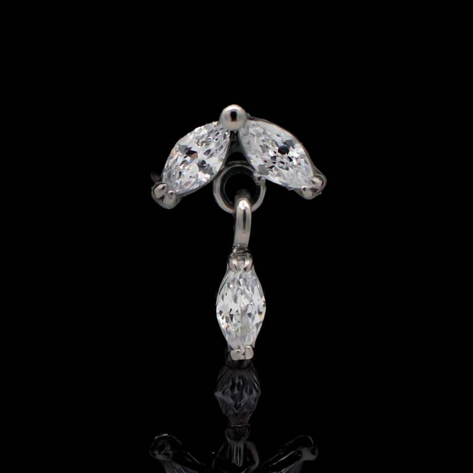 Virelle - Titanium Threadless End – Khrysos Jewelry