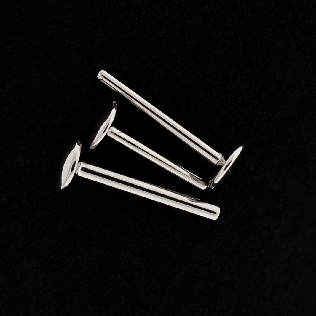Titanium Internally Threaded Labrets – Khrysos Jewelry
